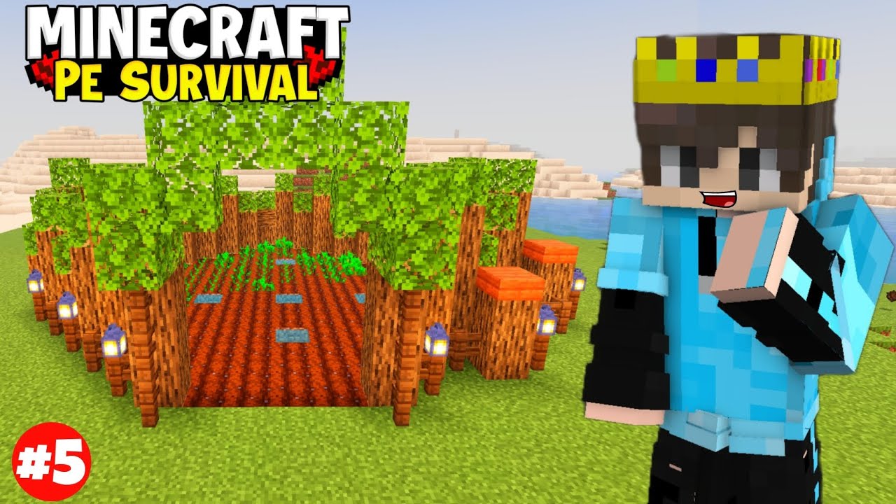 I MADE A EPIC VEET FARM | IN MY SURVIVAL WORLD || IN MINECRAFT 1.21 #5 ...