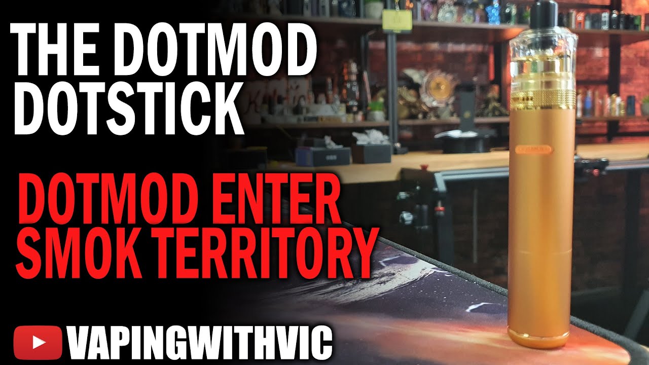 dotMOD dotStick - DotMod wade into SMOK territory - YouTube