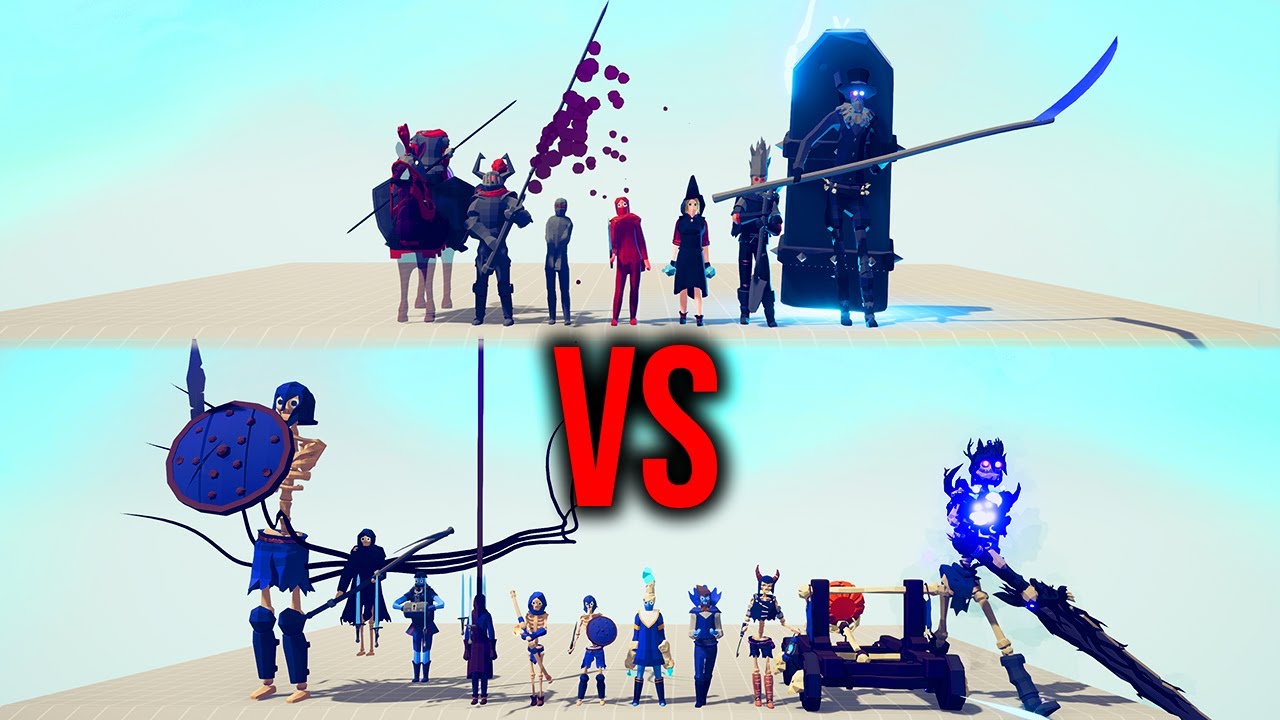 SPOOKY TEAM vs DARK AGE #119 | TABS - Totally Accurate Battle Simulator ...