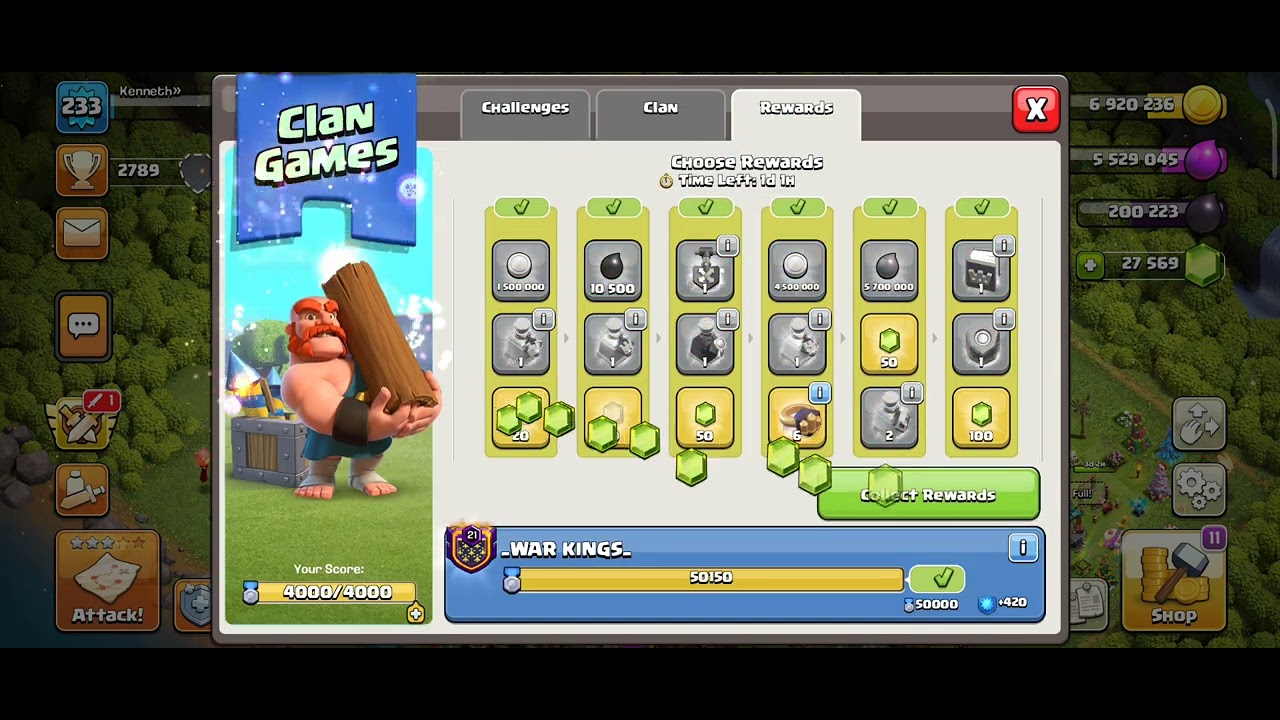 Clan Games December 2024 - YouTube