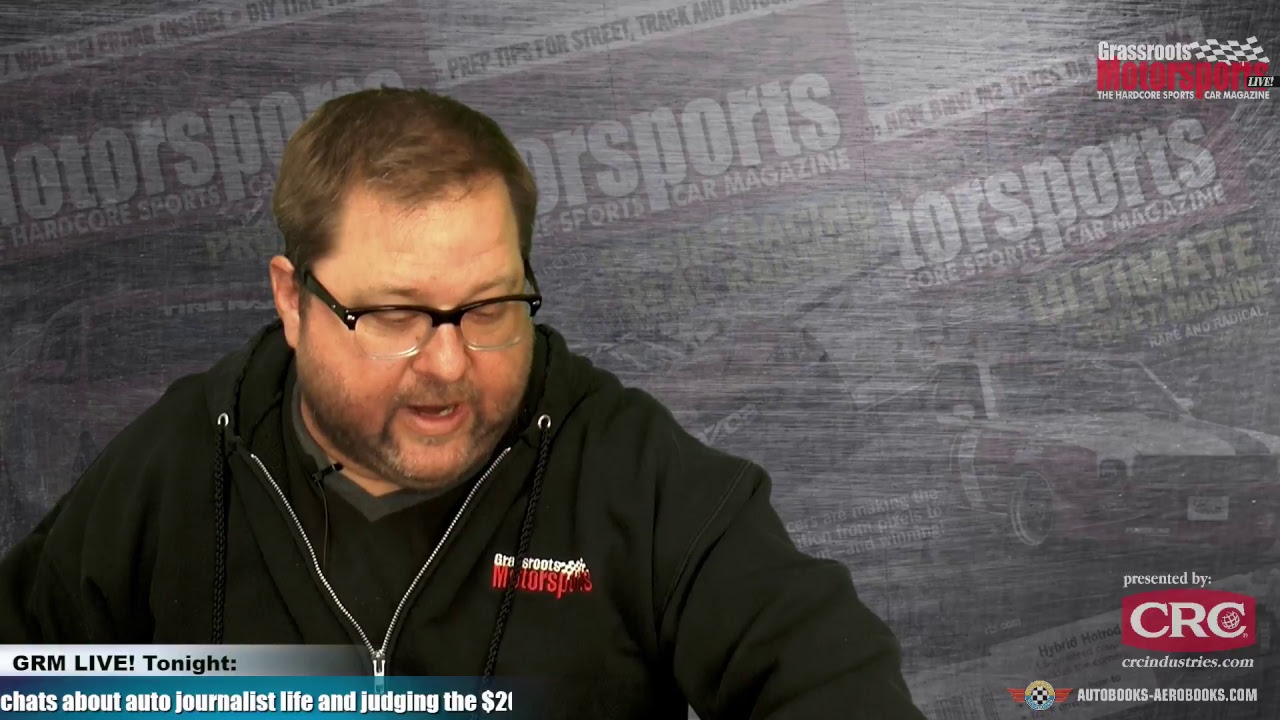 Automotive journalist Jason Cammisa. GRM Live! Presented by CRC ...