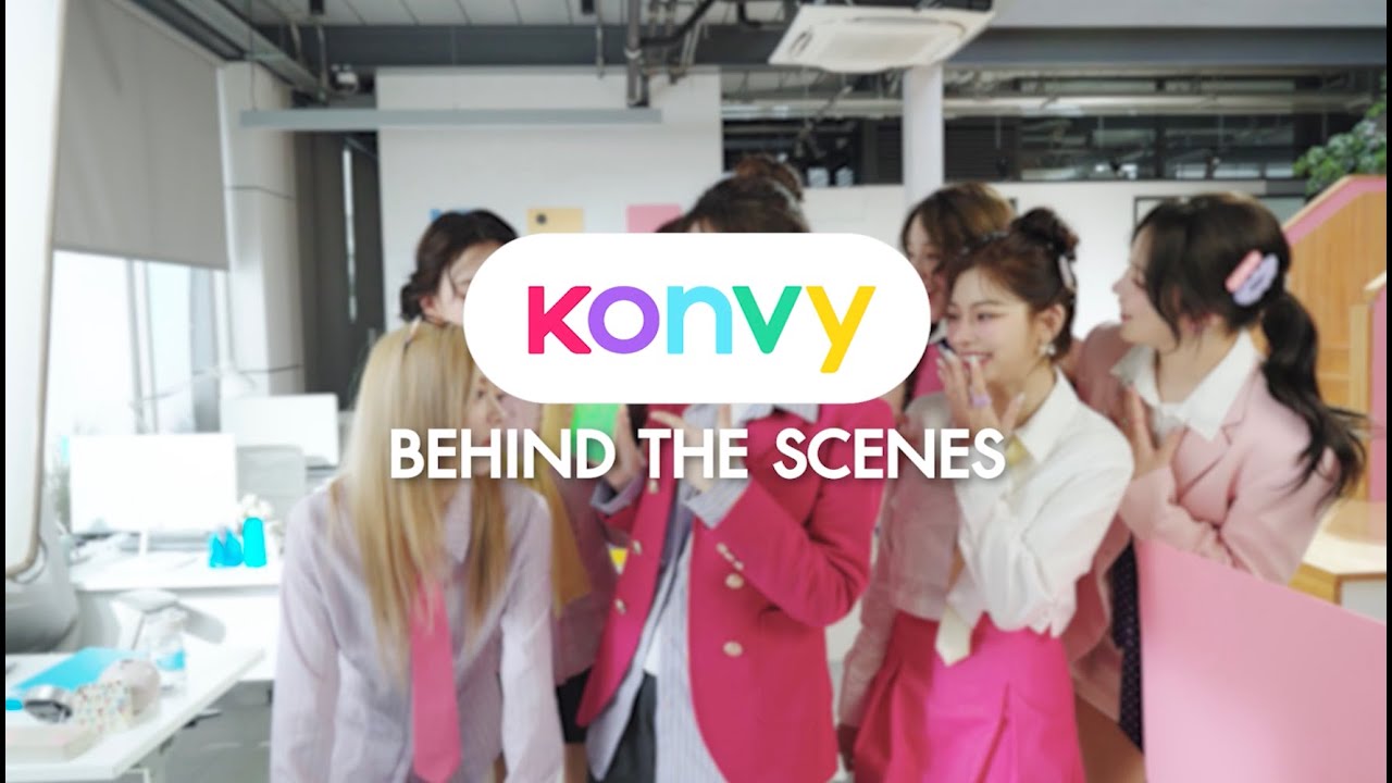 [Gen1es Behind] Unveiling the magic of KONVY shooting days.💫 📹 - YouTube