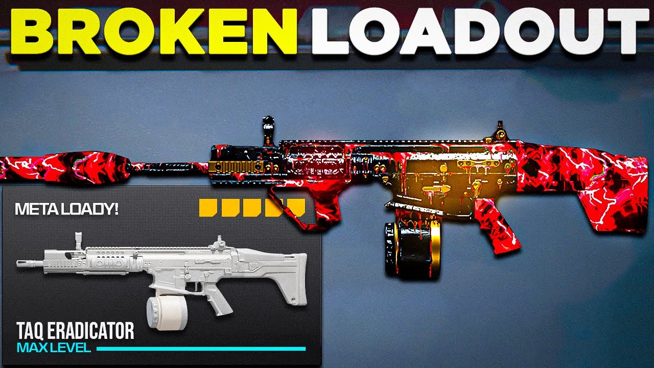 *BUFFED* this TAQ ERADICATOR Class Setup is BROKEN in WARZONE! - YouTube