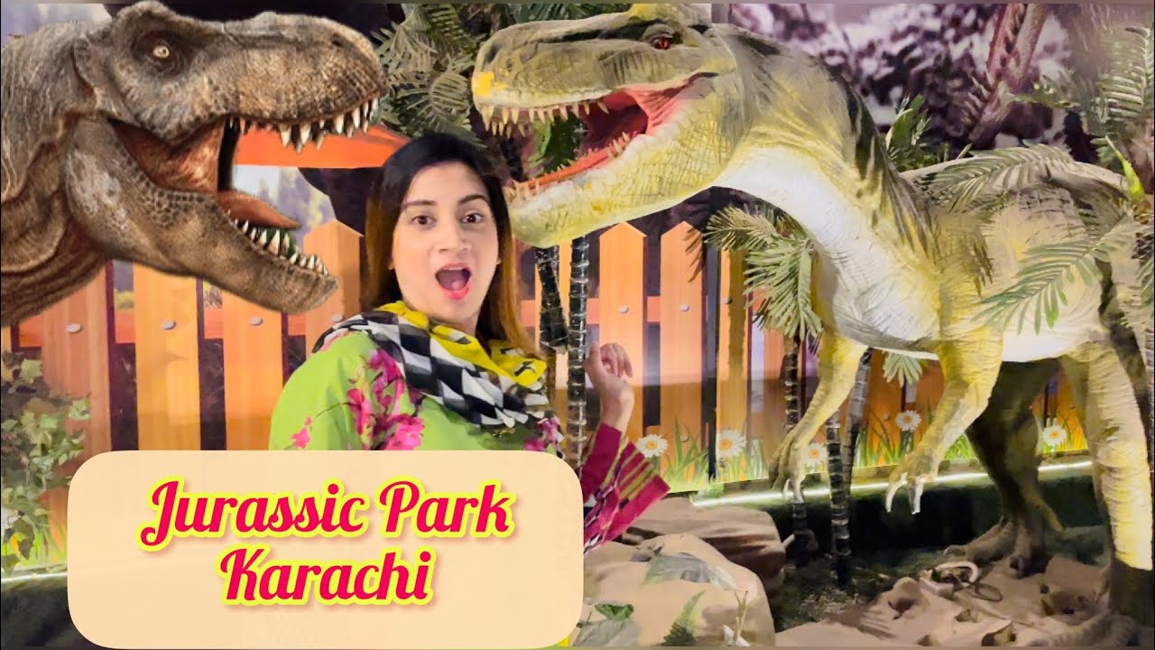 Jurassic park | Taleemi bagh | Amusement Park in Karachi - YouTube
