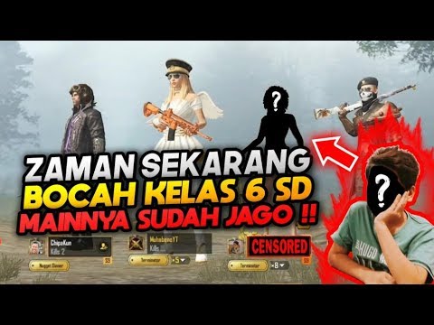 LIHAT BOCAH KELAS 6 SD INI ??  UDAH JAGO MAINNYA - PUBG MOBILE
