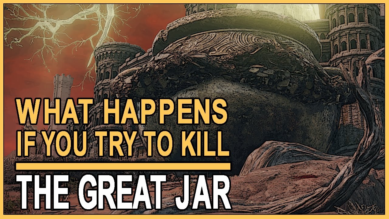 ELDEN RING - What Happens if you Try to Kill The Great Jar? - YouTube