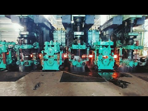 Rolling Mill (RHF -De-Scaler- Roughing Mill) - YouTube