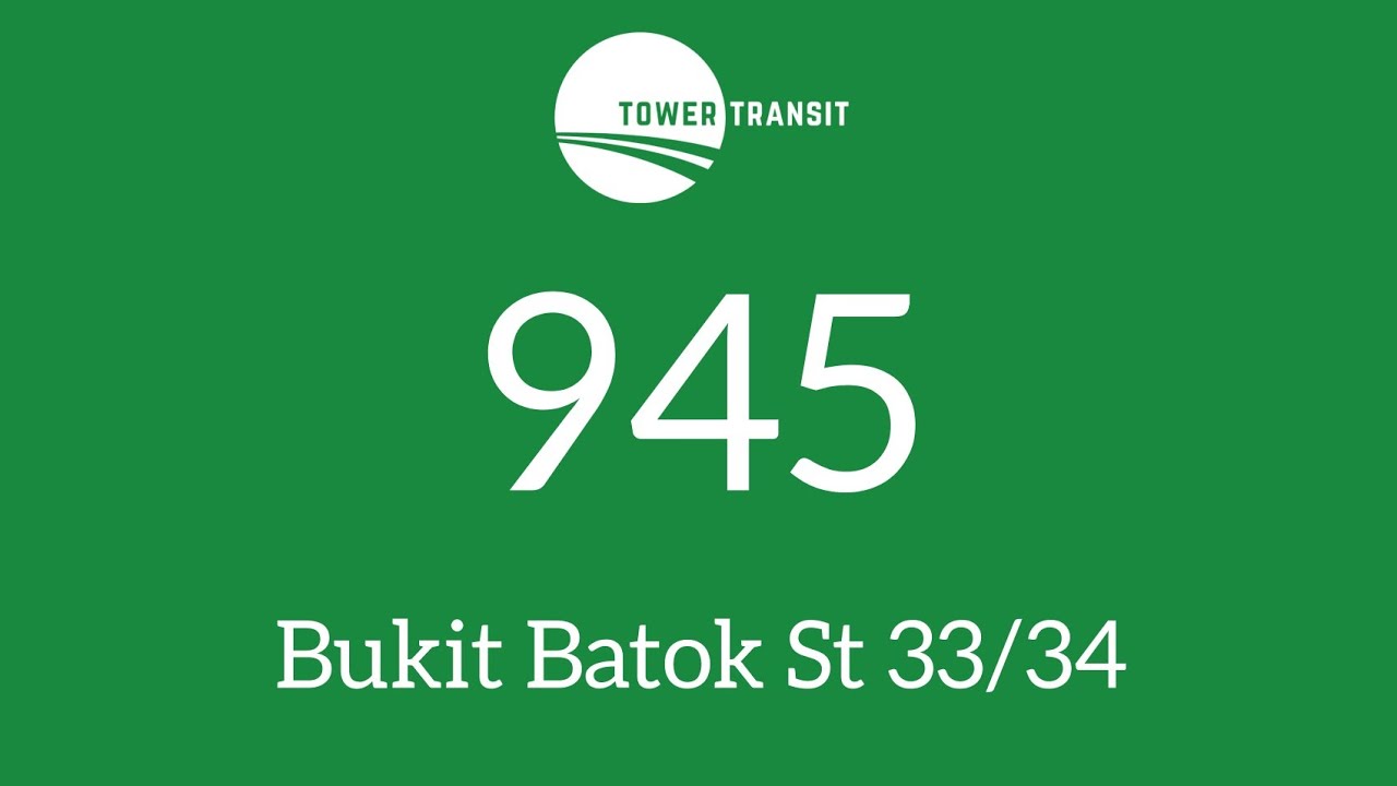 Tower Transit Bus 945 Hyperlapse - YouTube