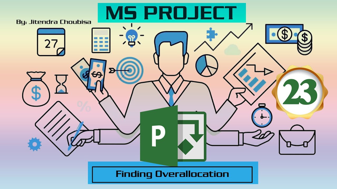 MS Project | 23 Over-allocation - YouTube
