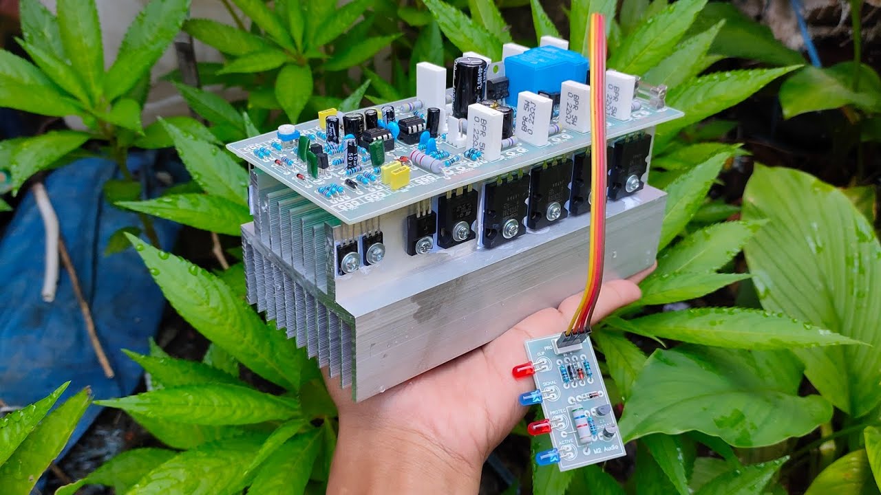 MONTARBO 1002 AMPLIFIER BUILT UP VERSION - YouTube