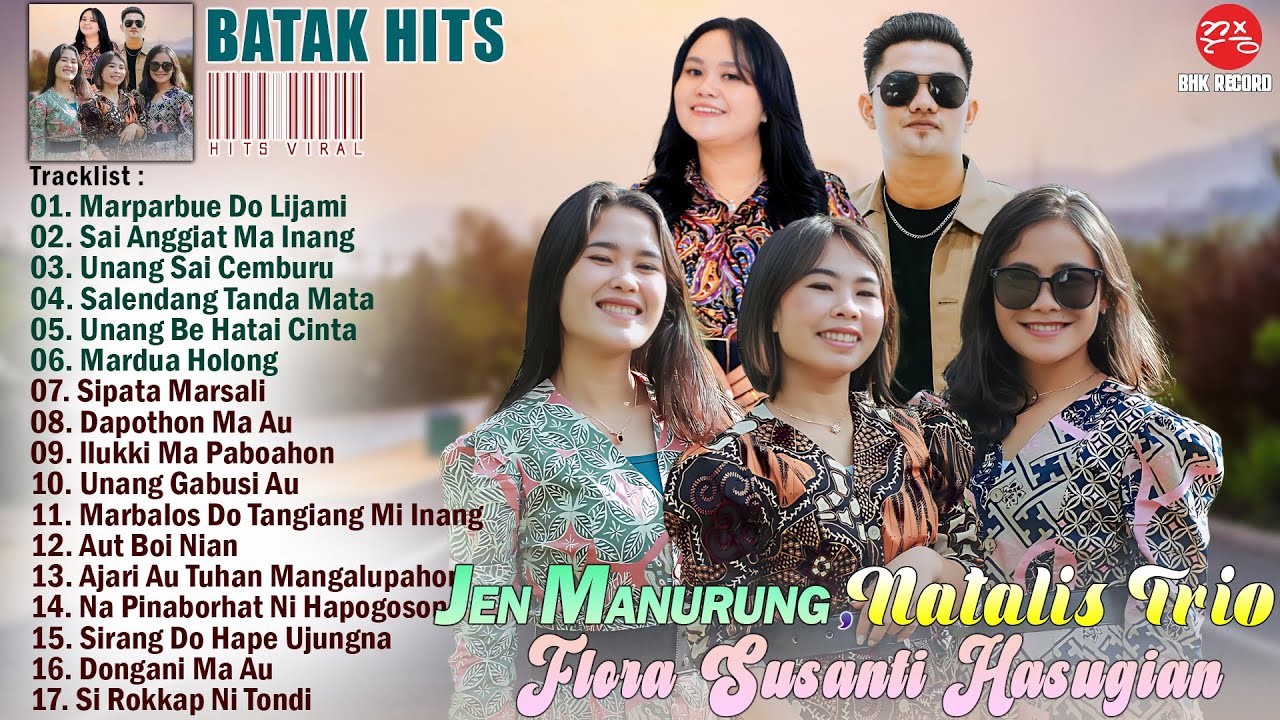 Natalis Trio, Jen Manurung, Flora Susanti |Album Lagu Batak Terbaik ...