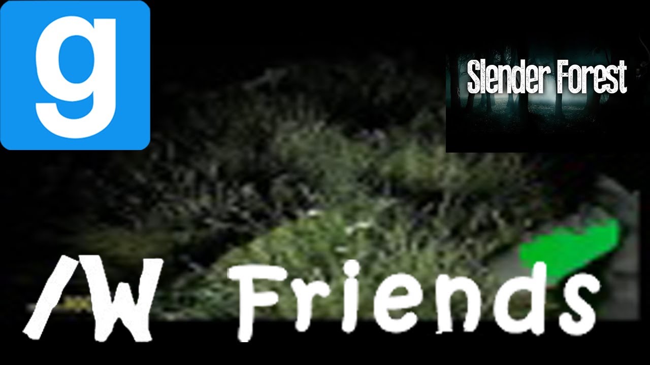 Garry's Mod (GMod)- Slender Forest Map (/w Destroyer & Time) - YouTube