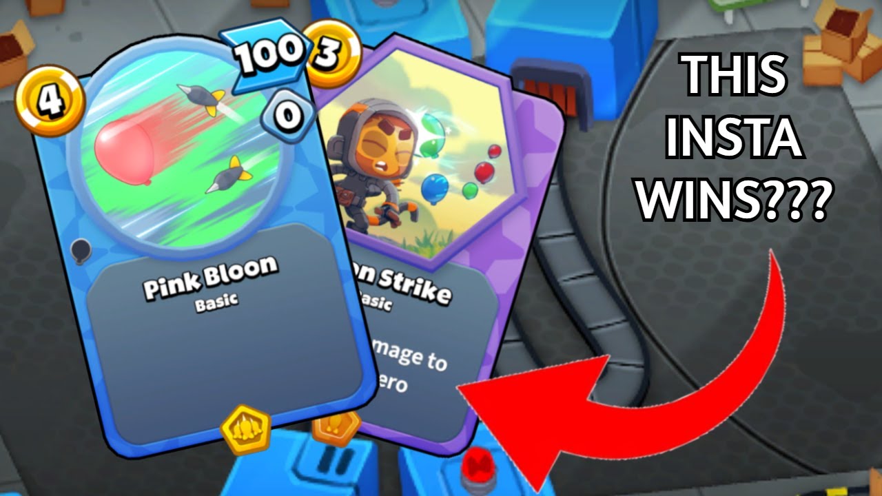 This Insta-Damage Deck is UNSTOPPABLE! - Bloons Card Storm - YouTube