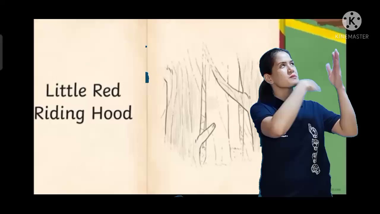 Little Red Riding Hood (Sign Language) #signlanguage #storytelling ...