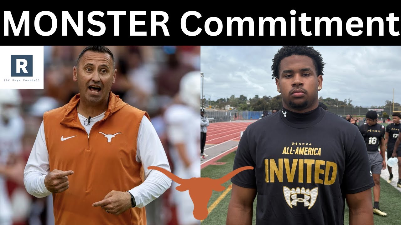 Richard Wesley Commits To Texas | Texas Longhorns Football Recruting ...