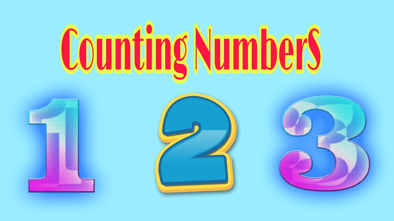 Learning Numbers (1,2,3,4,5) - YouTube