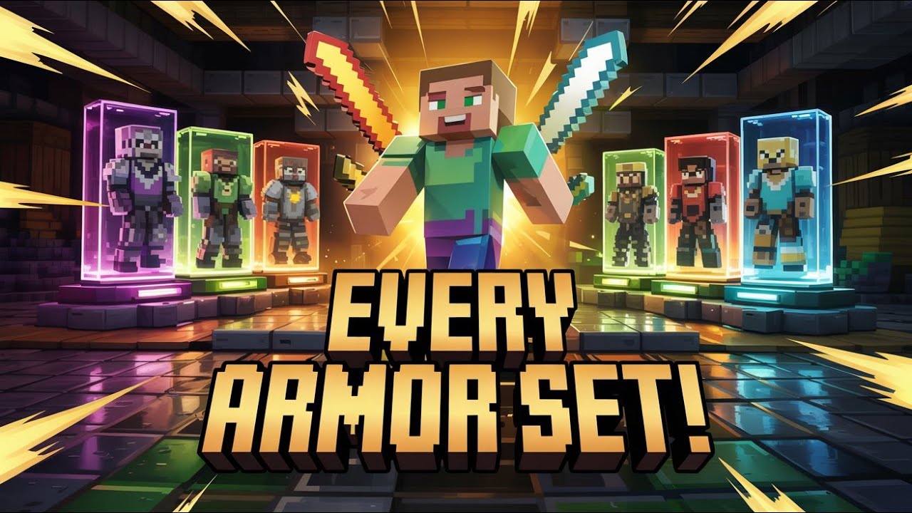 I Collected EVERY Armor Set in MINECRAFT All the Mods 10! (It Took ...