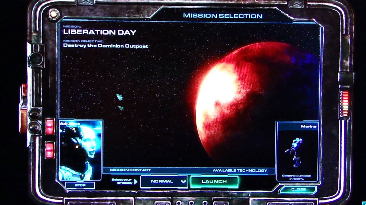 Starcraft II Campaign playthrough pt1 - YouTube