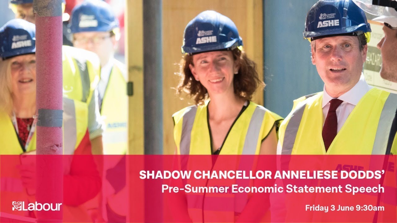 Anneliese Dodds' Pre-Summer Summer Economic Statement Speech - YouTube