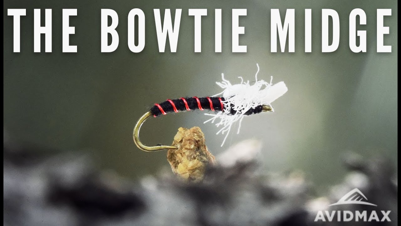 How to tie The Bowtie Midge | AvidMax Fly Tying Tuesday Tutorials - YouTube