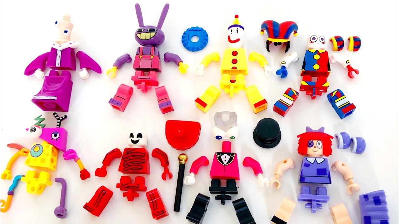 Lego The Amazing Digital Circus | Jax, Pomni, Ragatha, Caine ...