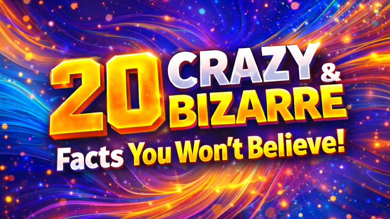 20 Crazy Facts That Sound Fake (But Are 100% Real!) #96 - YouTube
