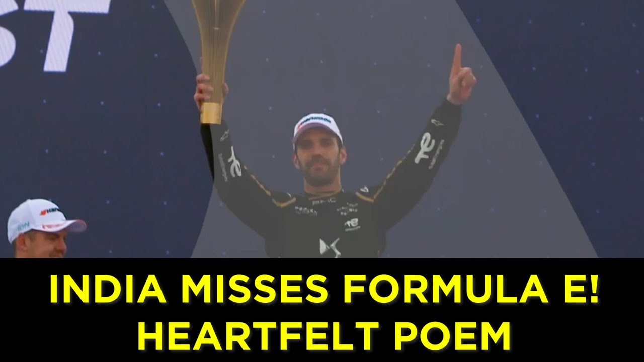 India Misses Formula E! Heartfelt Poem I Zeroto30s - YouTube