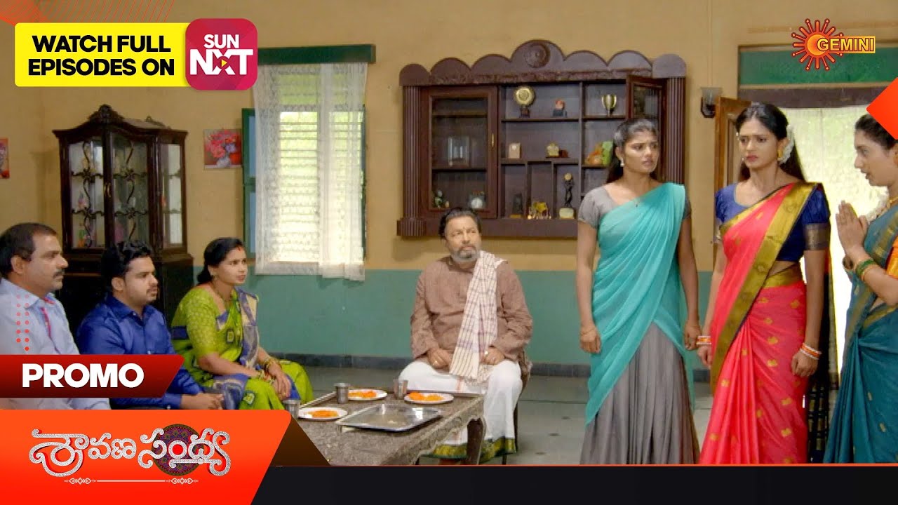 Sravana Sandyaa - Promo | 06 June 2023 | Telugu Serial | Gemini TV ...