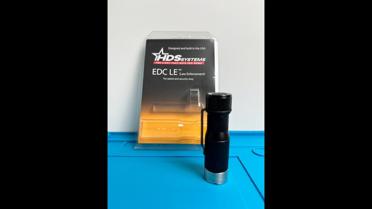HDS Systems EDC LE Flashlight - Perfect for EDC or Law Enforcement use ...