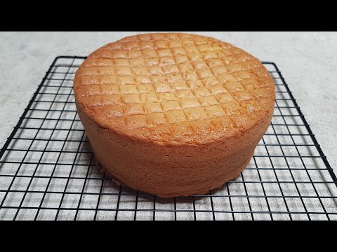 Vanilla Sponge cake / bolu vanilla / bolu oven tangkring / Jessica Huang
