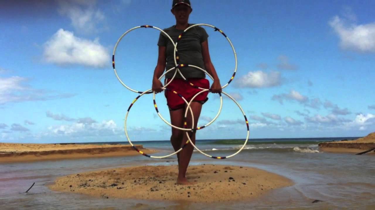 Hoop Dance Native Style - YouTube