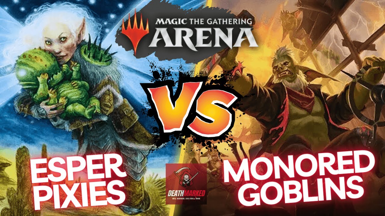 Esper Pixie VS Goblins Tribal | Sustain Race vs Aggro | MTG Arena Standard Gameplay - YouTube