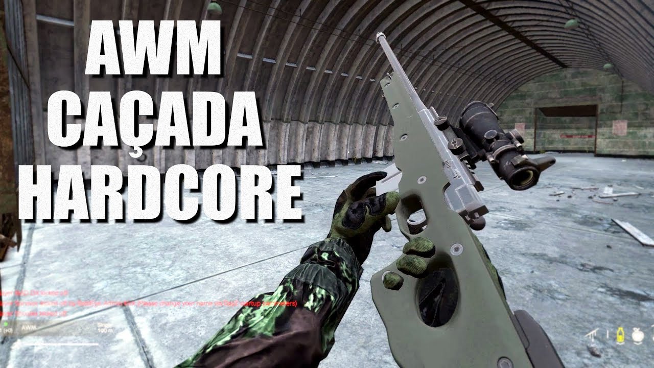 AWM CAÇADA HARDCORE - DAYZ STANDALONE - YouTube