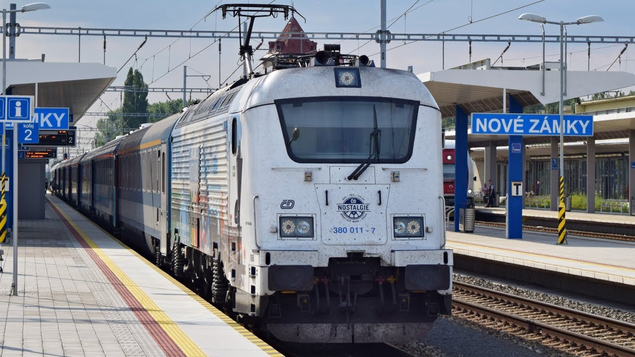 EC 172 HUNGARIA (Budapest-Keleti Hamburg-Altona) Nové Zámky - YouTube