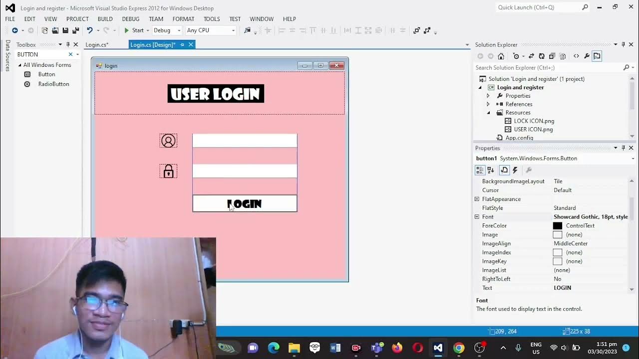 TUTORIAL IN LOG IN AND REGISTRATION FORM USING MICROSOFT VISUAL STUDIO C# CONNECT TO MYSQL PART ...