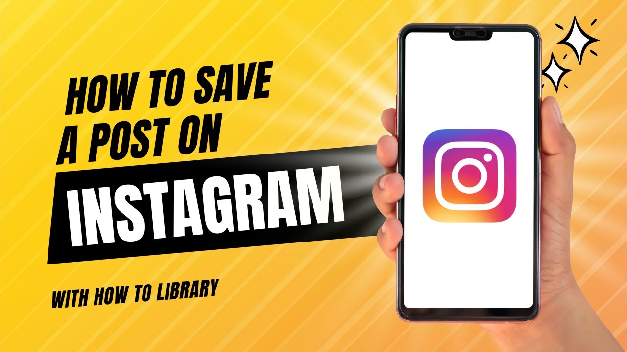 How To Save A Post On Instagram - Quick And Easy! - YouTube
