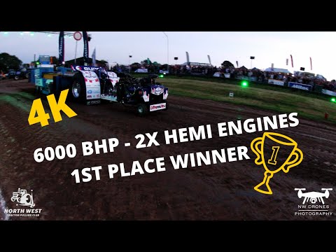 EURO BANDIT - HENK KOOPMAN - GREAT ECCLESTON TRACTOR PULL  - LIGHT MODIFIED - 2022