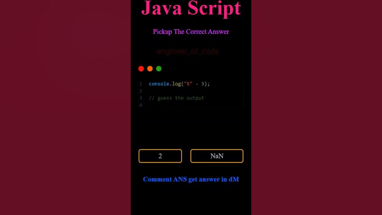 Javascript Problem Day 7 Interview Question 1 Js Computer Coding Webcodingjavascriptcode