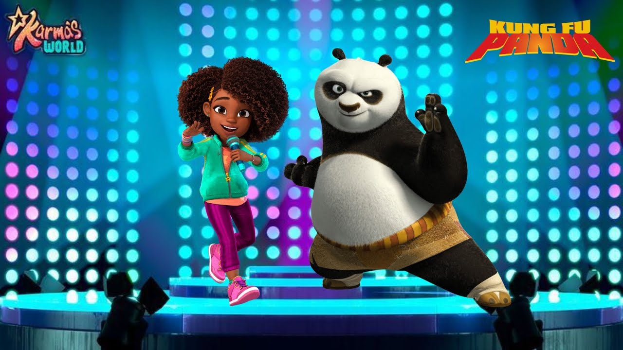 Kung Fu Panda and Karma's World Music Video (I am Karma song) - YouTube
