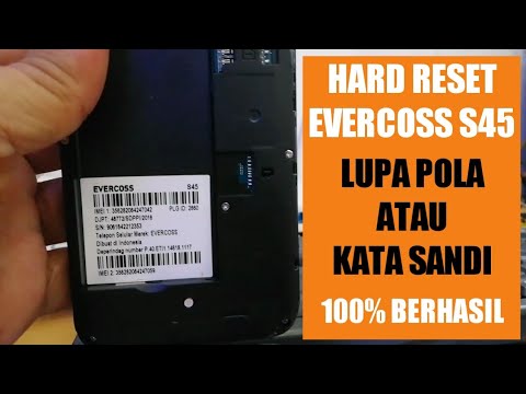 HARD RESET EVERCOSS S45 - YouTube