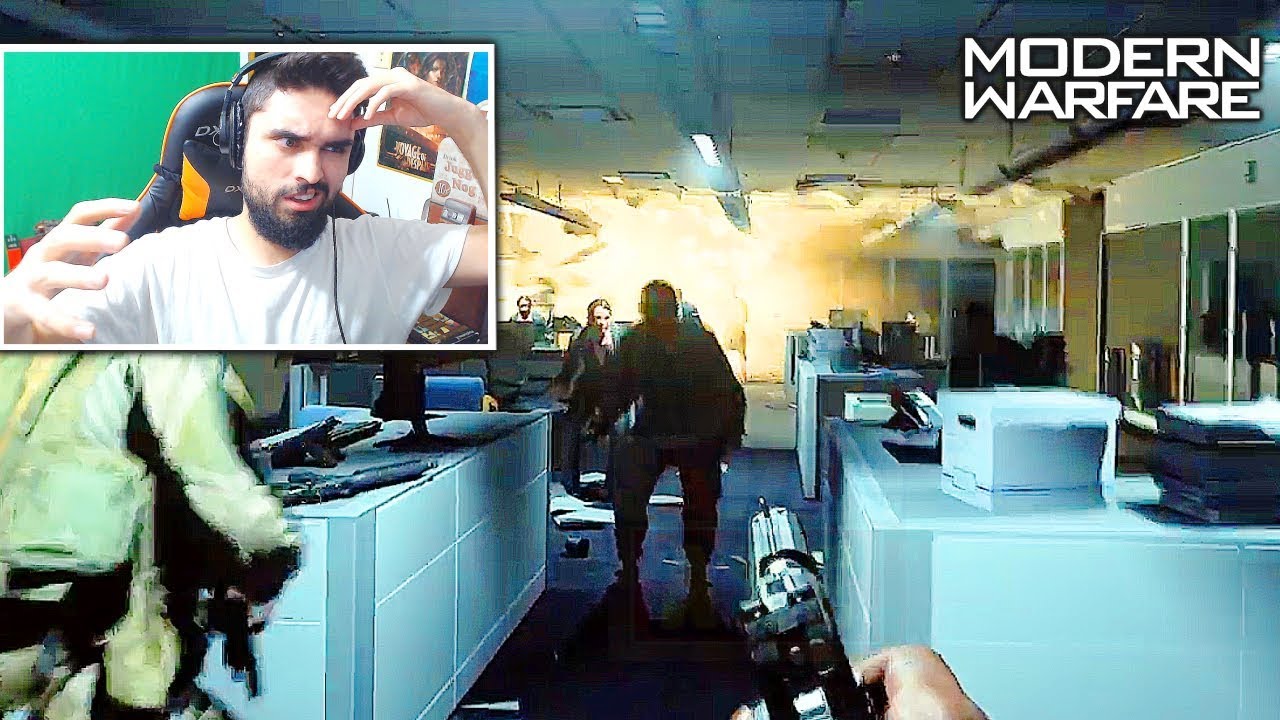 Modern Warfare NEW Campaign Gameplay Clips - (Modern Warfare) - YouTube