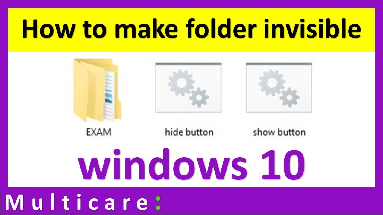 How To Hide And Unhide Folder In Windows 10 Just By Single Click how-to-hide-and-unhide-folder-in-windows-10-just-by-single-click