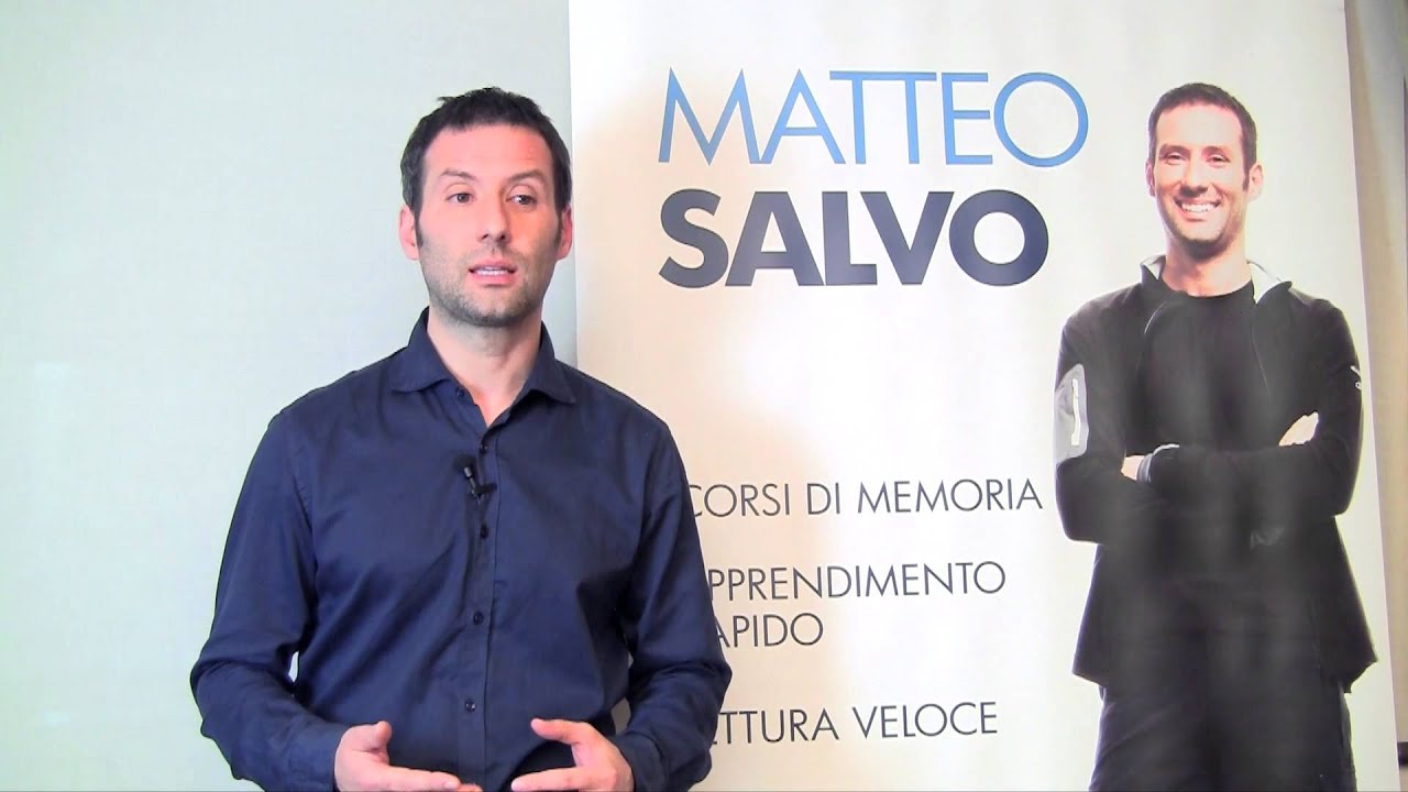 Matteo Salvo: Gestire lo stress per migliorare la memoria pt 02 - YouTube