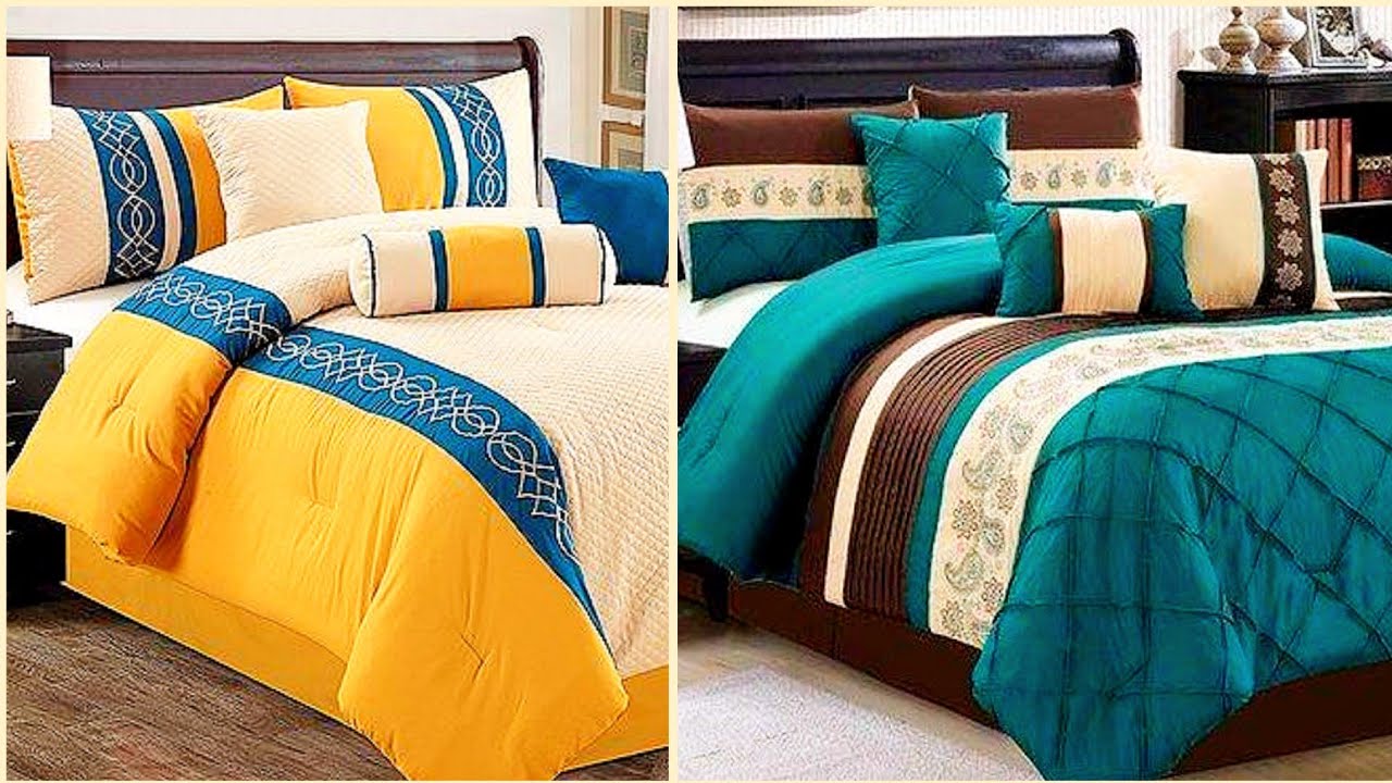 Most Comfortable Designer Fancy Comforter Set Bedsheets Pillow Ideas ...