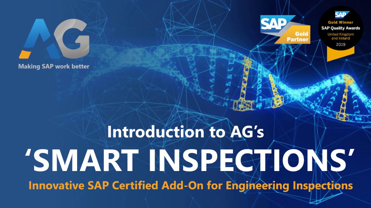 Introduction to AG Smart Inspections - SAP Certified Add-On for ...
