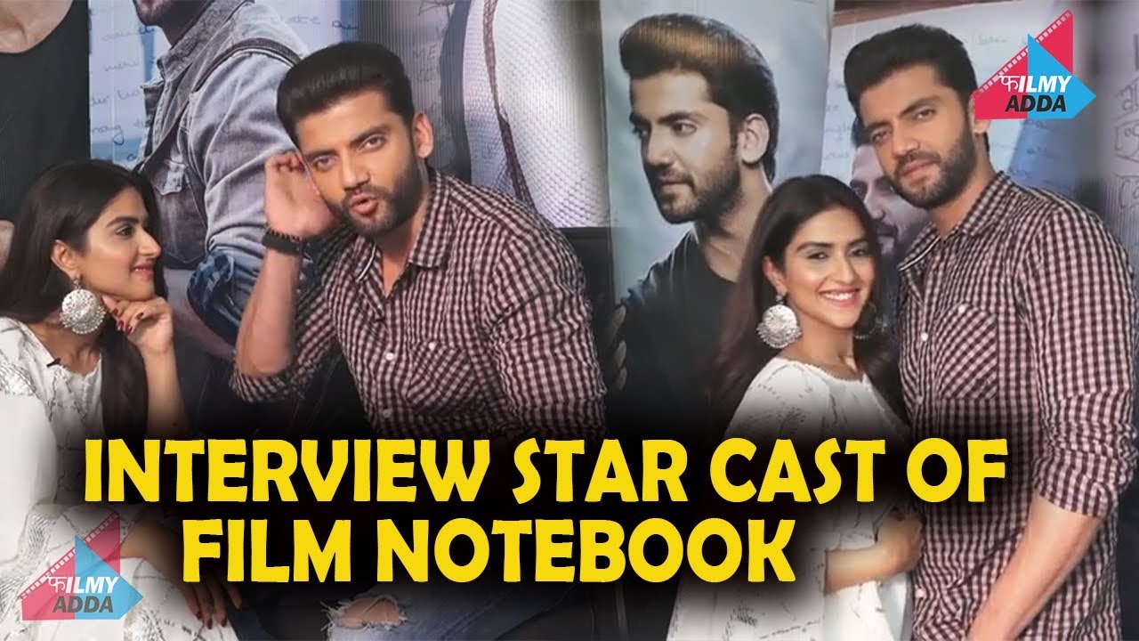 INTERVIEW STAR CAST OF FILM NOTEBOOK#FILMYADDA - YouTube