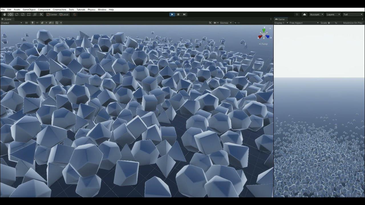 Dice Demo 2 | Instantly Settle Unity GameObjects Using Physics | Bouncy Castle Interactive - YouTube