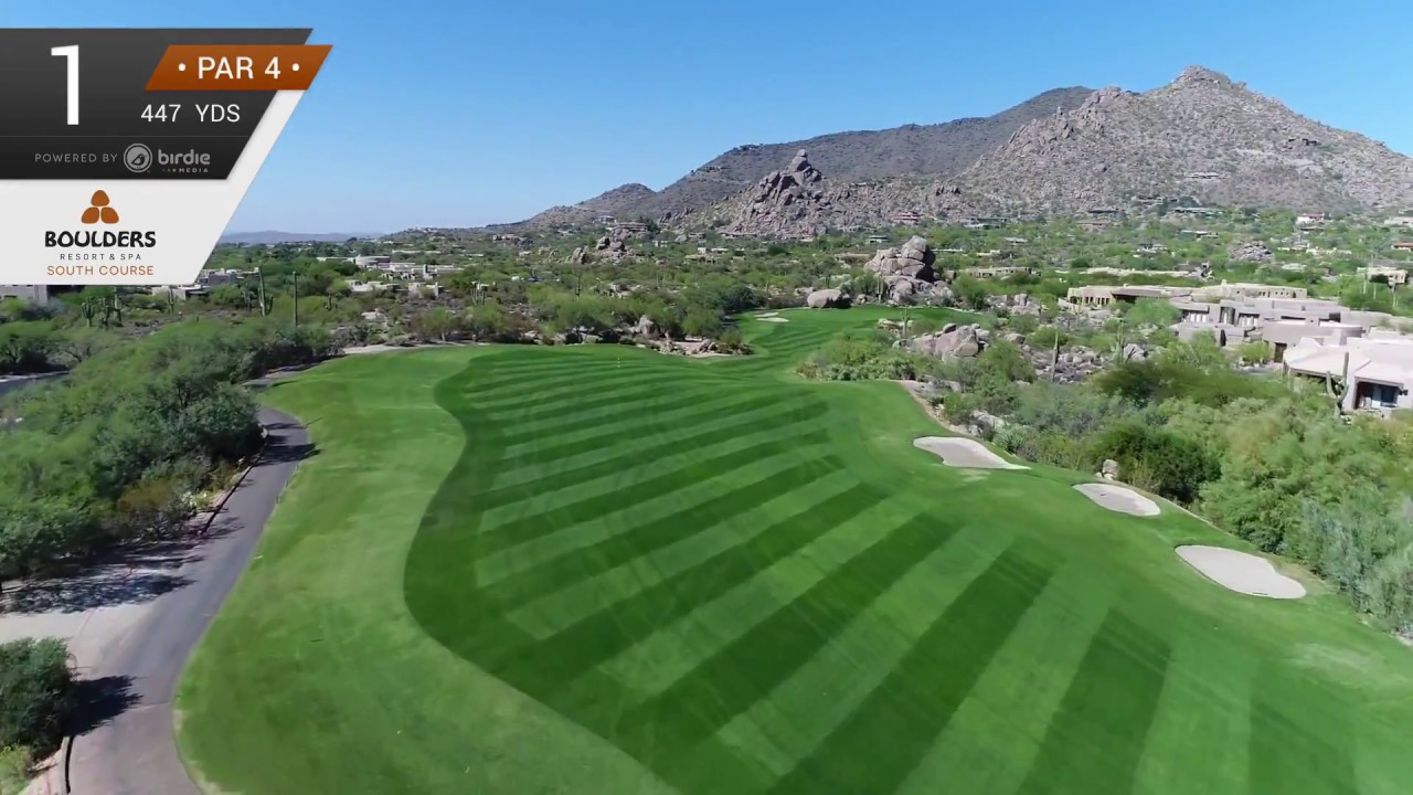 The Boulders Golf Club (South Course - Hole 1) - YouTube