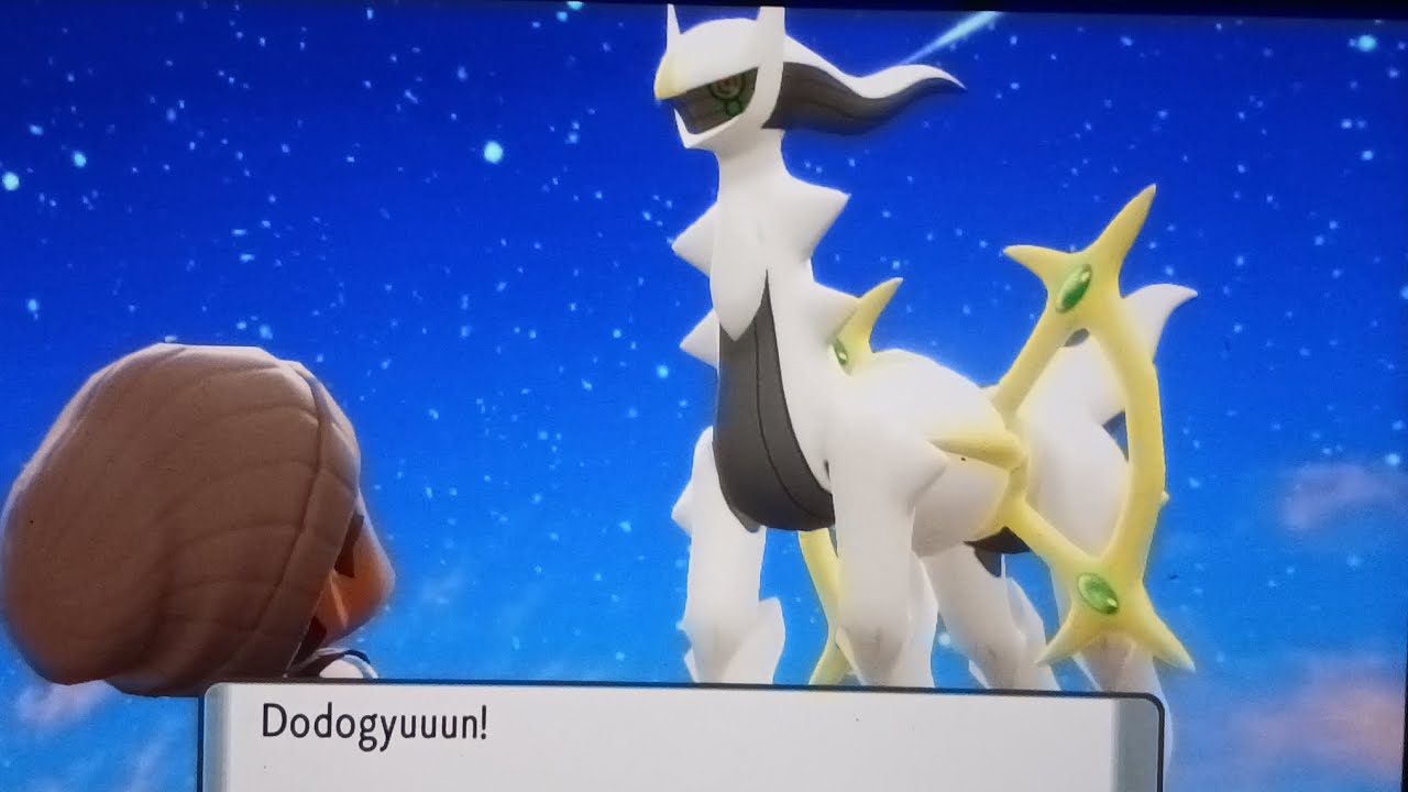Catching Arceus in BDSP - YouTube