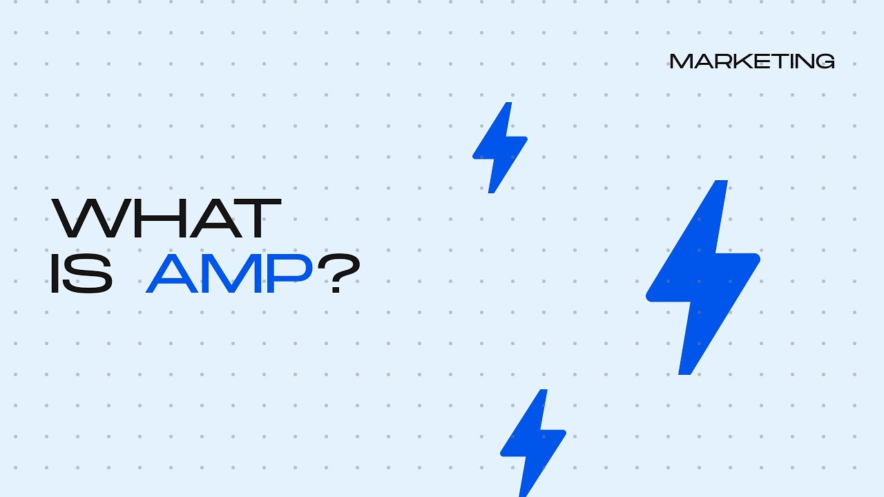 Everything you need to know about AMP - YouTube